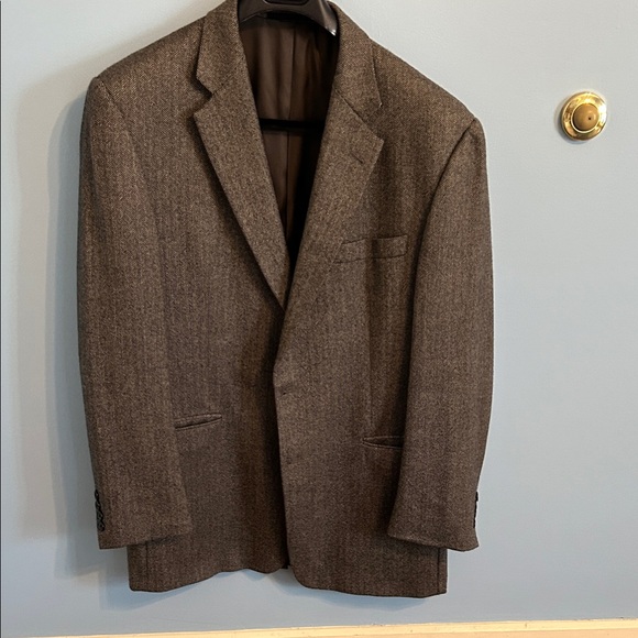 Burberry | Suits & Blazers | Burberry Classic Dark Gray Mens Blazer ...